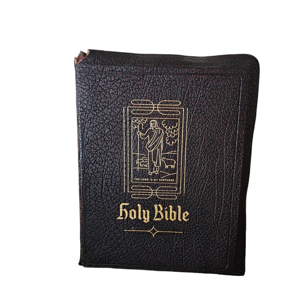 Vintage Holy Bible - 1950's Illustrated by Celebrated Masters See ...