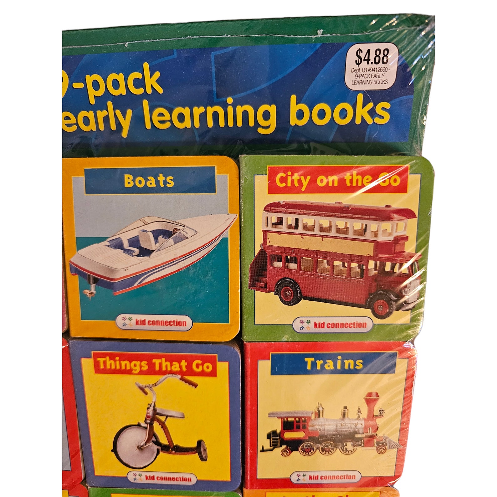 Kid Connection 9 Pack Early Learning Books Kids Vintage - Etsy