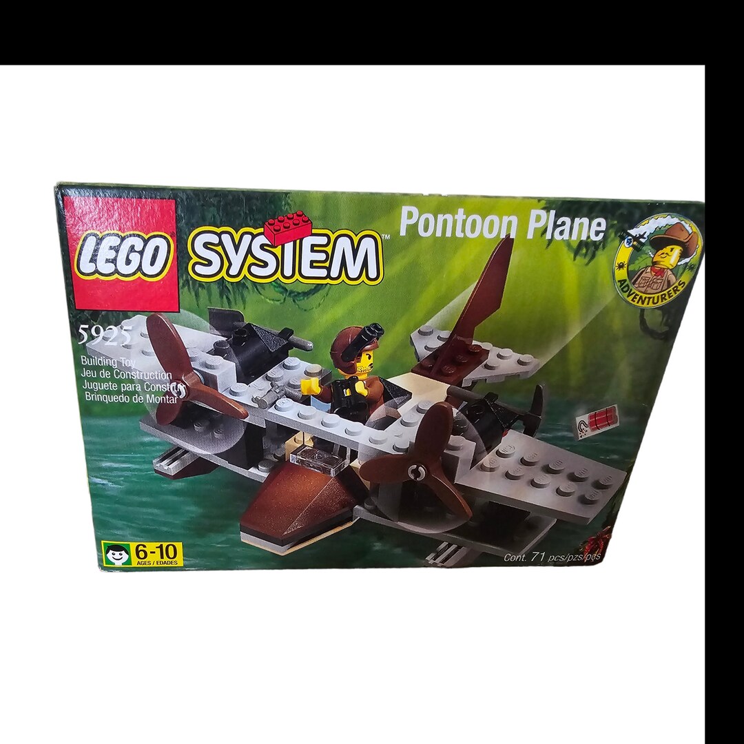 Lego Pontoon Plane 5925 Vintage 1999 NWT Sealed Box - Etsy