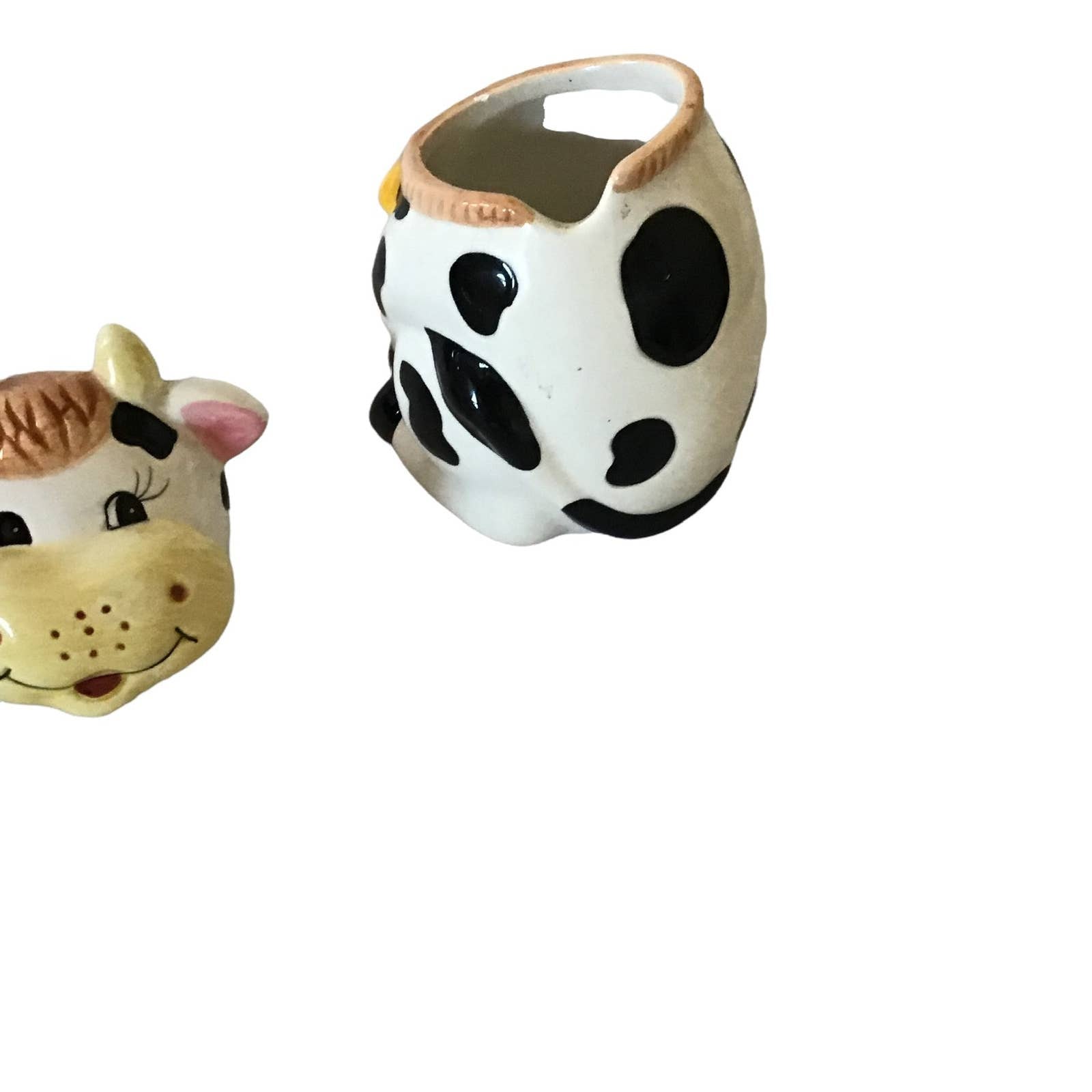 Vintage Cow Sugar Condiment Holder - Etsy