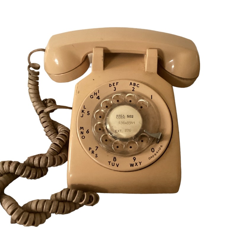 South Central Bell Vintage Rotary Dial Desktop Phone - Etsy