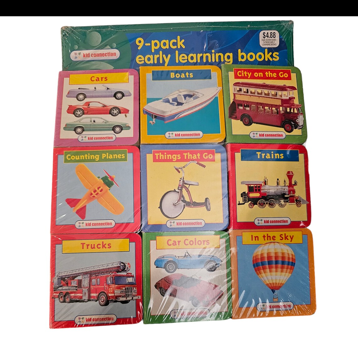 Kid Connection 9 Pack Early Learning Books Kids Vintage - Etsy