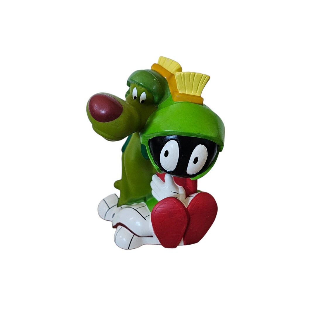 Marvin the Martian and K-9 Friend Piggy Bank Vintage 1997 - Etsy