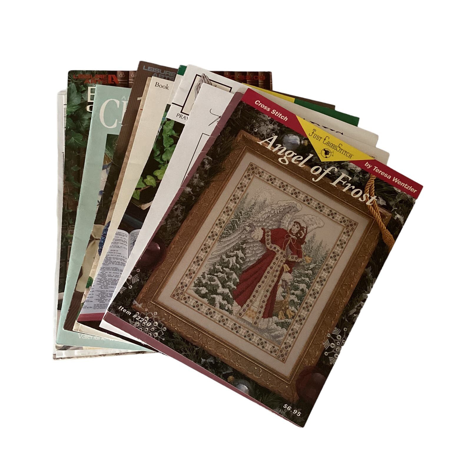 Vintage Cross Stitch Pattern Books With 3 Separate Extra Single ...