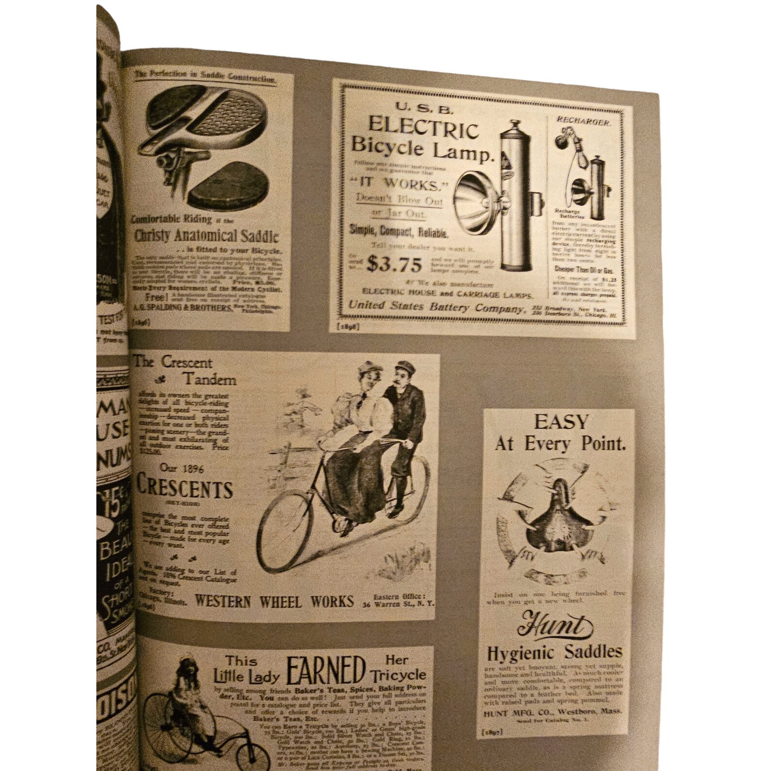 Historical "those Were the Days" Book of Vintage Advertisements 1880 ...