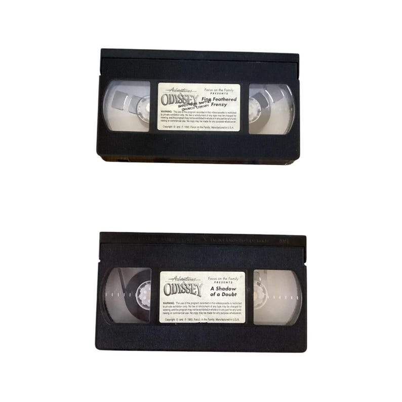 Focus on the Family Adventures of Odyssey 3 VHS Set Vintage 90's - Etsy