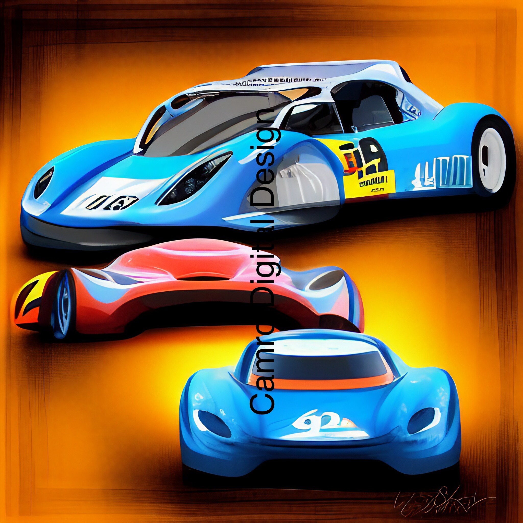 25 Race Car Digital Designs - Etsy