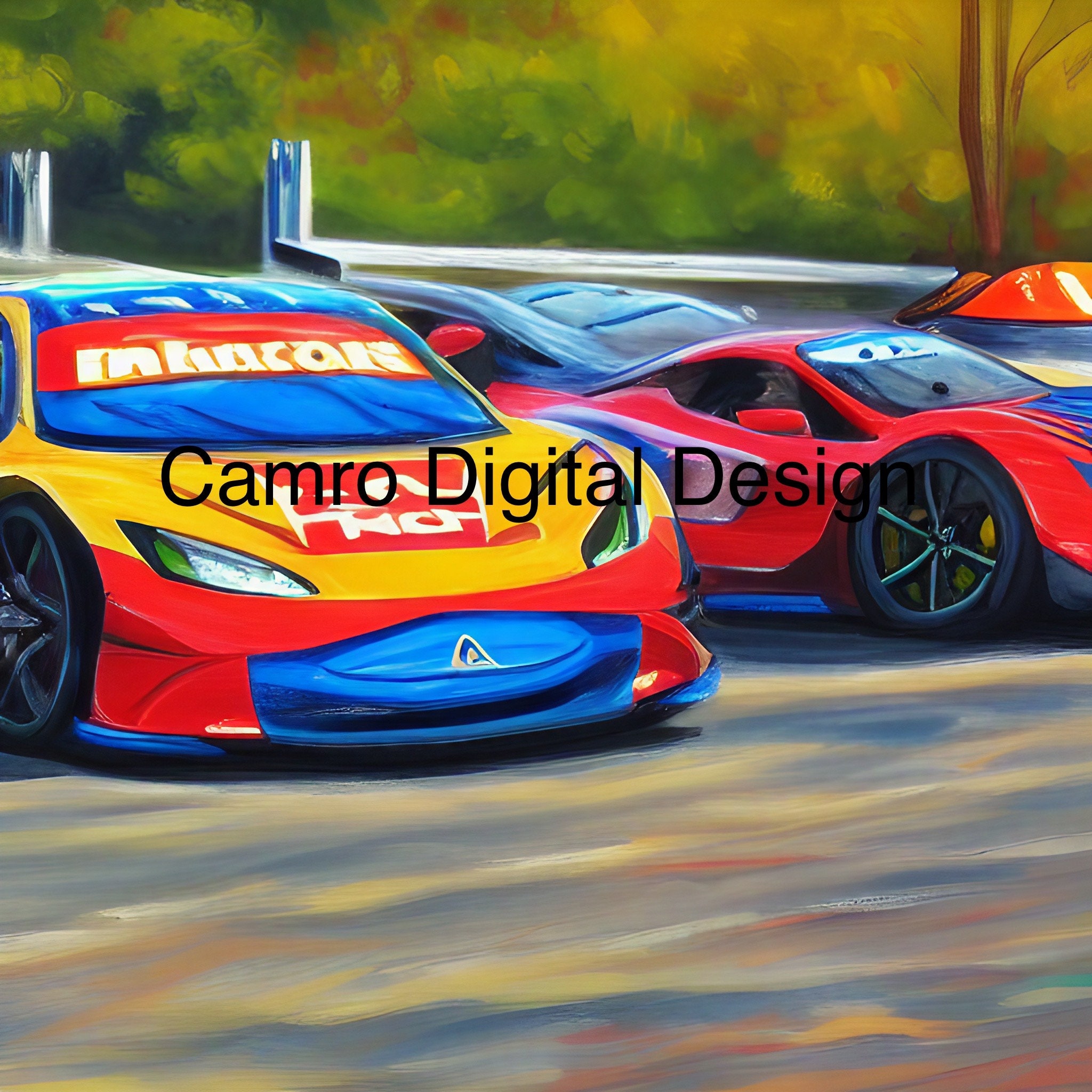 25 Race Car Digital Designs - Etsy