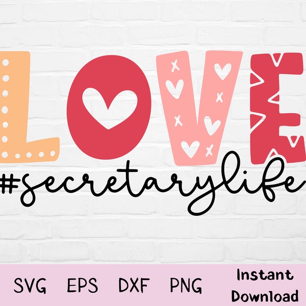 Secretary Life Svg - Etsy