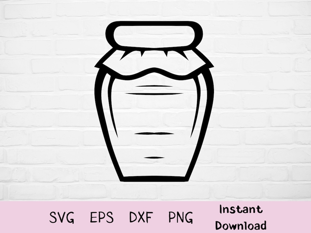 Mason Jar Svg, Farmhouse Svg, Svg Files for Cricut, Kitchen Svg, Mason ...