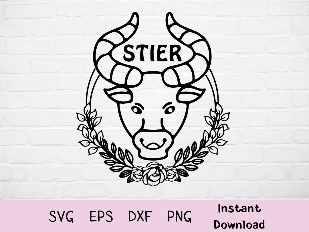 Stier Svg Sternzeichen Svg Horoskop Svg Duitse Svg - Etsy Nederland