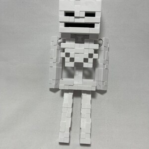 Minecraft Flexible Skeleton 3D Print With Bow - Etsy