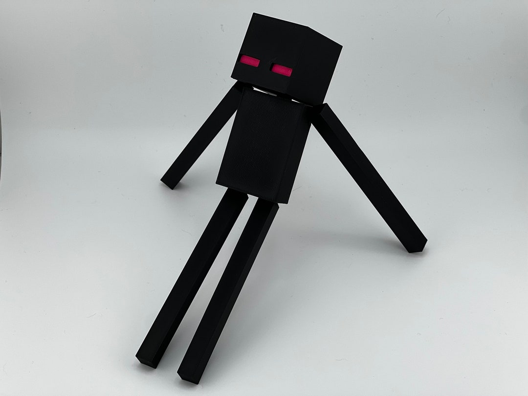 Minecraft Flexible Enderman 3D Print - Etsy