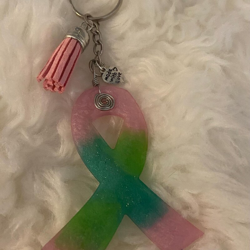 Cancer Keychain - Etsy