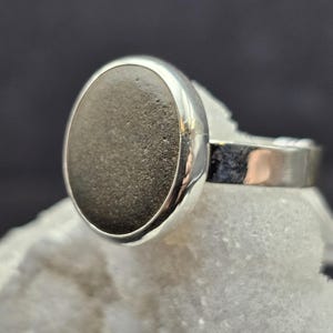 Lake Superior Basalt Sterling Silver Ring Size 11 Handmade Minnesota ...