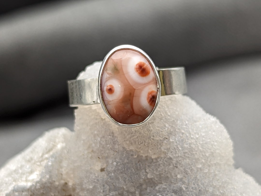 Thomsonite Ring Sterling Silver Size 5 - Etsy