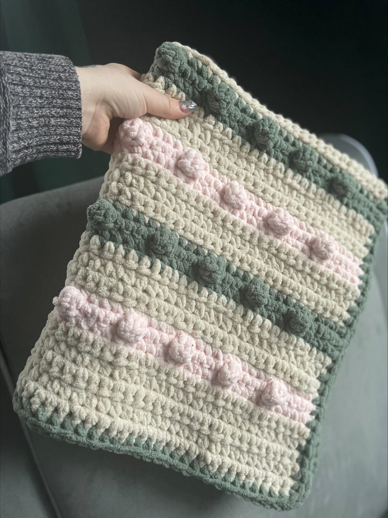 Bobble Baby Blanket Crochet Pattern: Beginner Friendly (digital File ...