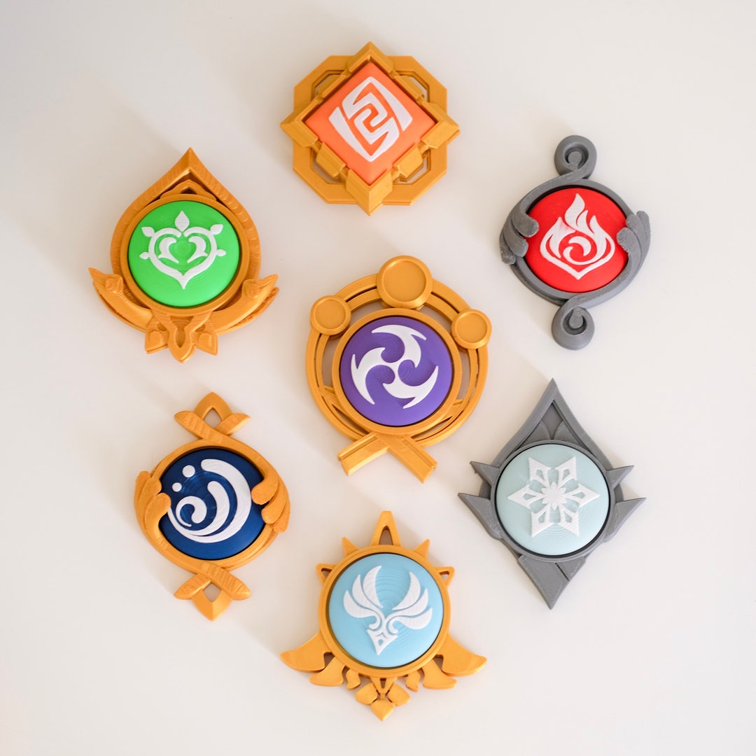 Genshin Impact Visions [customizable] - Etsy