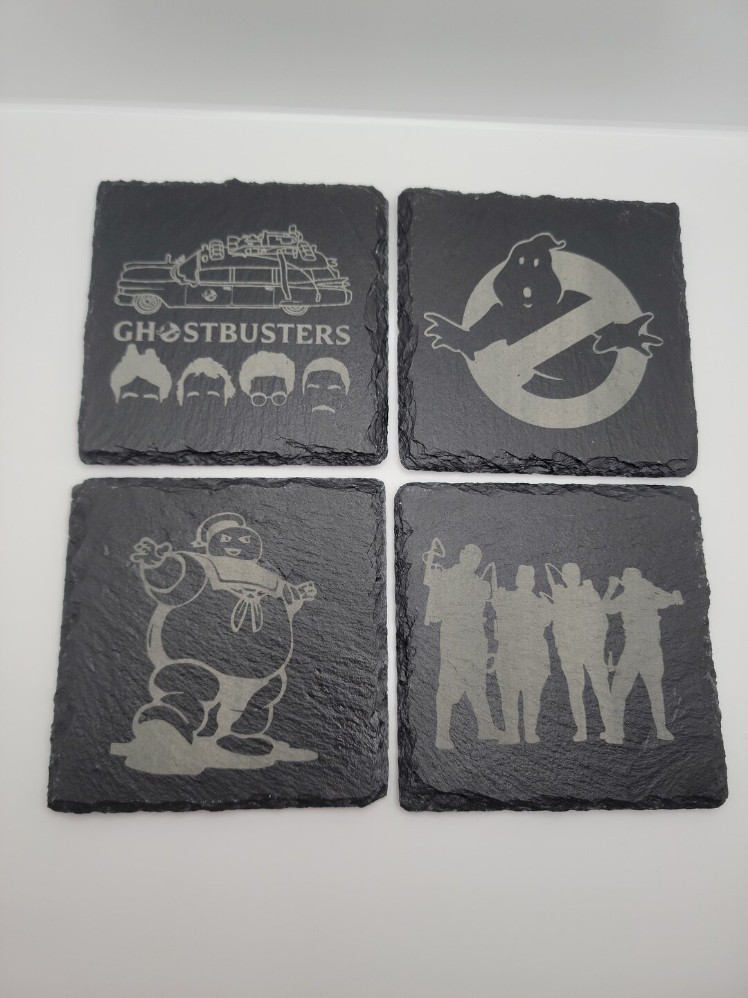 Ghostbusters Slate Coasters (set of 4) - Etsy