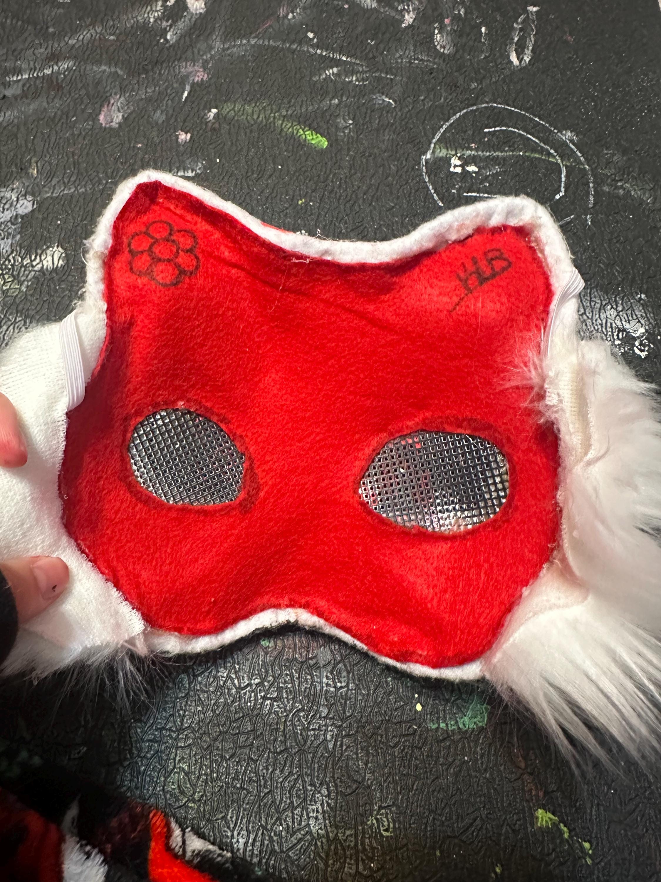 Tanjiro Cat (fox) Mask - Etsy