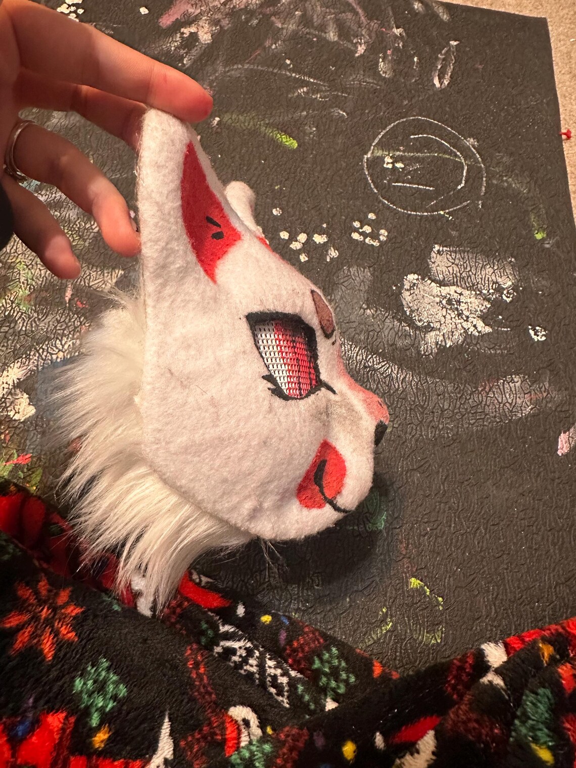 Tanjiro Cat (fox) Mask - Etsy