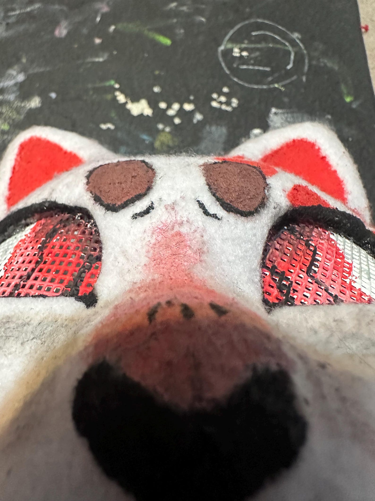 Tanjiro Cat (fox) Mask - Etsy
