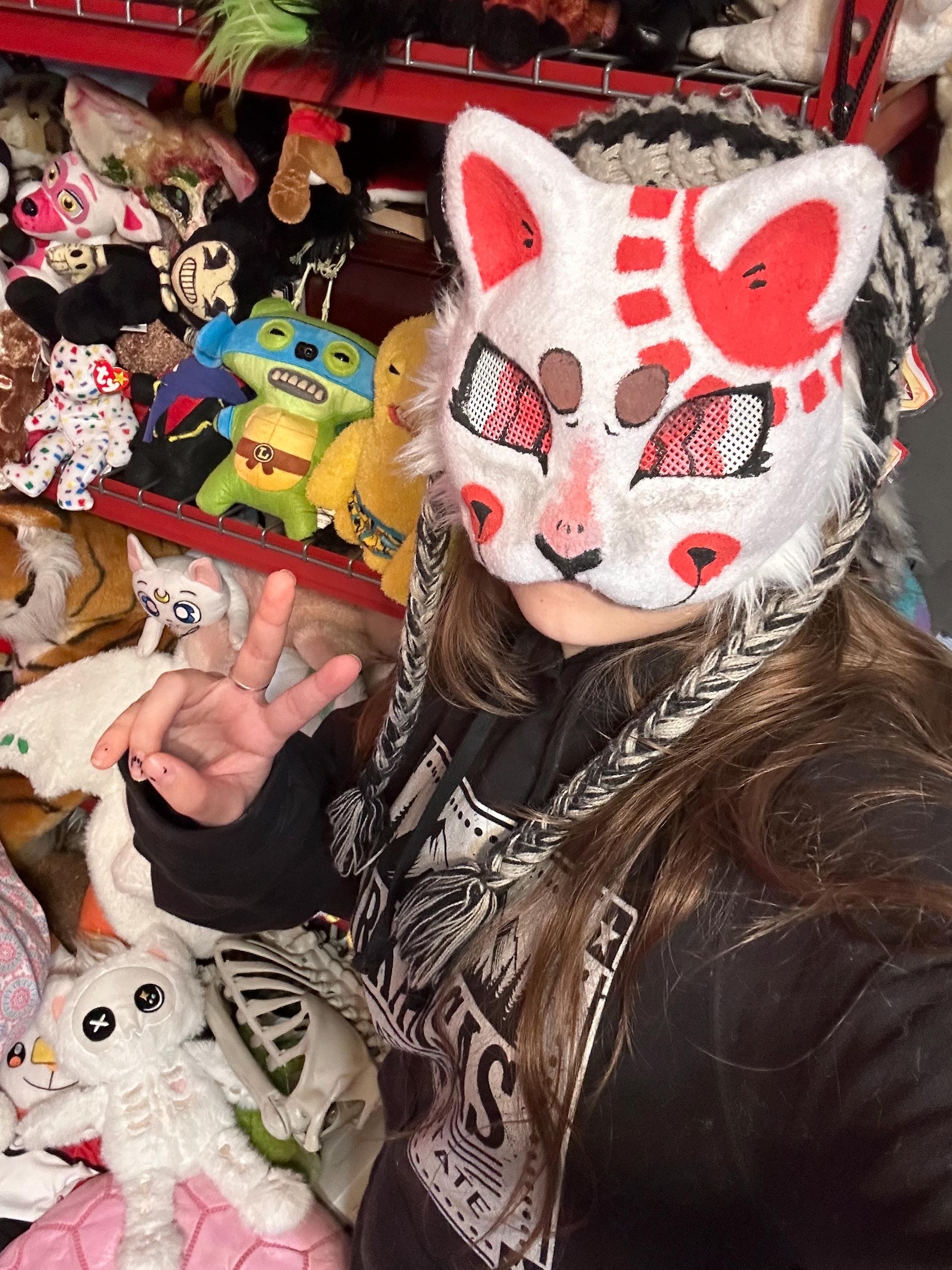 Tanjiro Cat (fox) Mask - Etsy