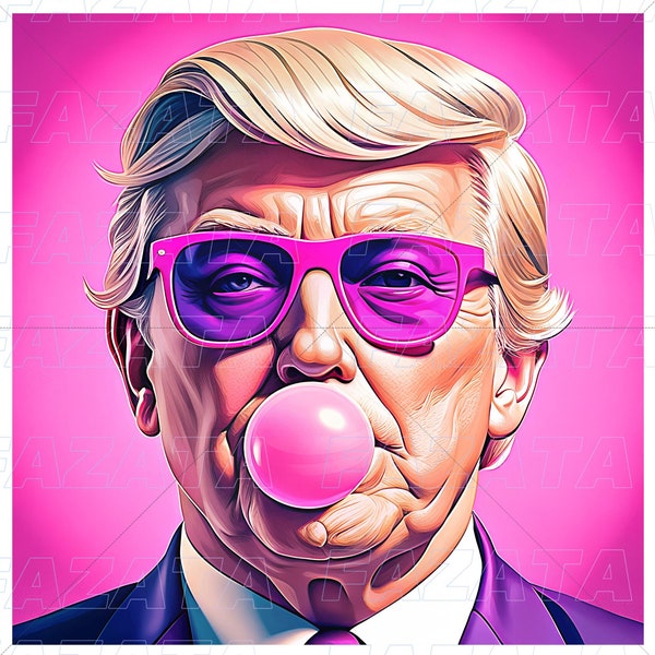 Trump Bubble Gum - Etsy