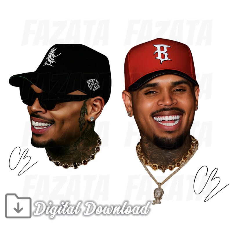Chris Brown Signature - Etsy