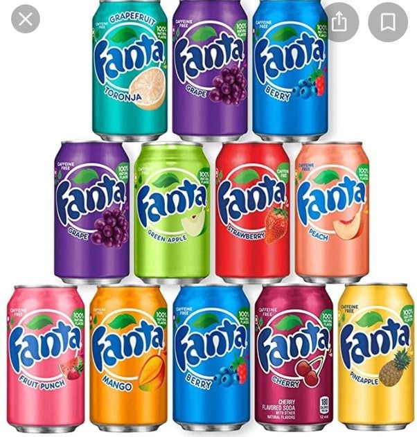 Fanta Flavors