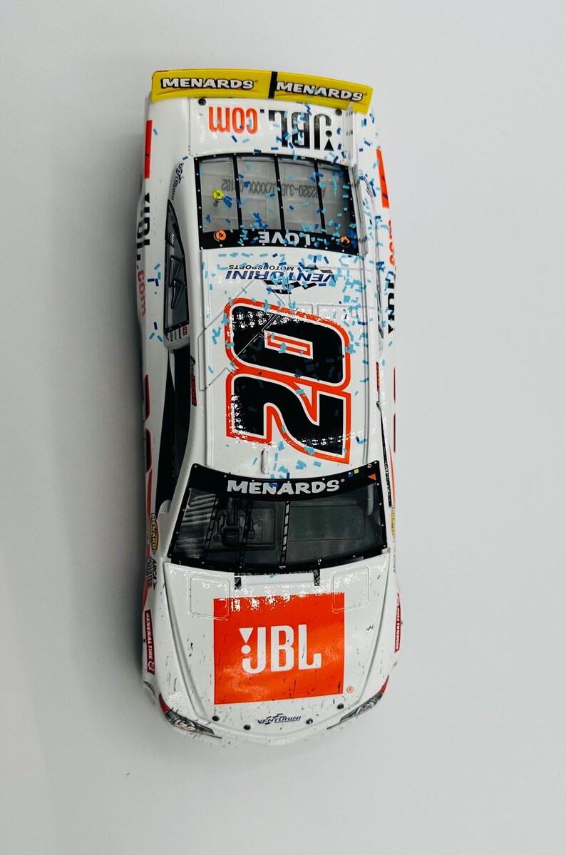 Jesse Love Jr. 2023 20 JBL NASCAR ARCA Menards Series Champion 1:24 ...
