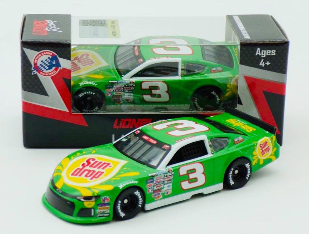 2024 Dale Earnhardt Jr #3 Sundrop Late Model Stock Car 1/64 Scale - Etsy