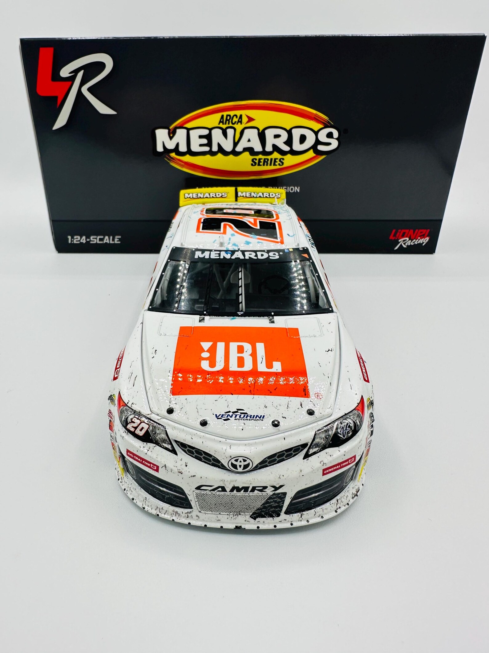 Jesse Love Jr. 2023 20 JBL NASCAR ARCA Menards Series Champion 1:24 ...