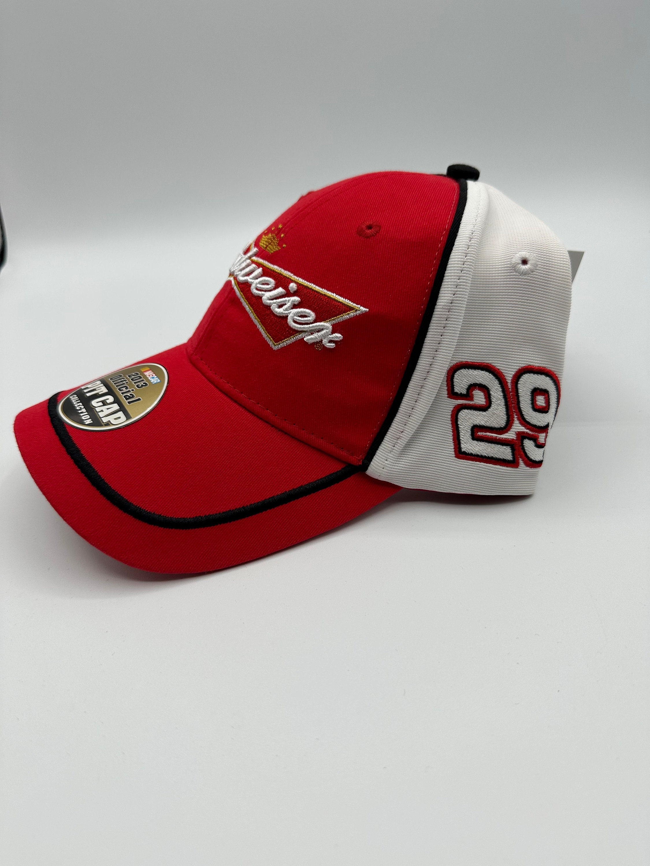 NASCAR Budweiser Racing 29 Kevin Harvick Hat 2013 CHASE Authentics ...
