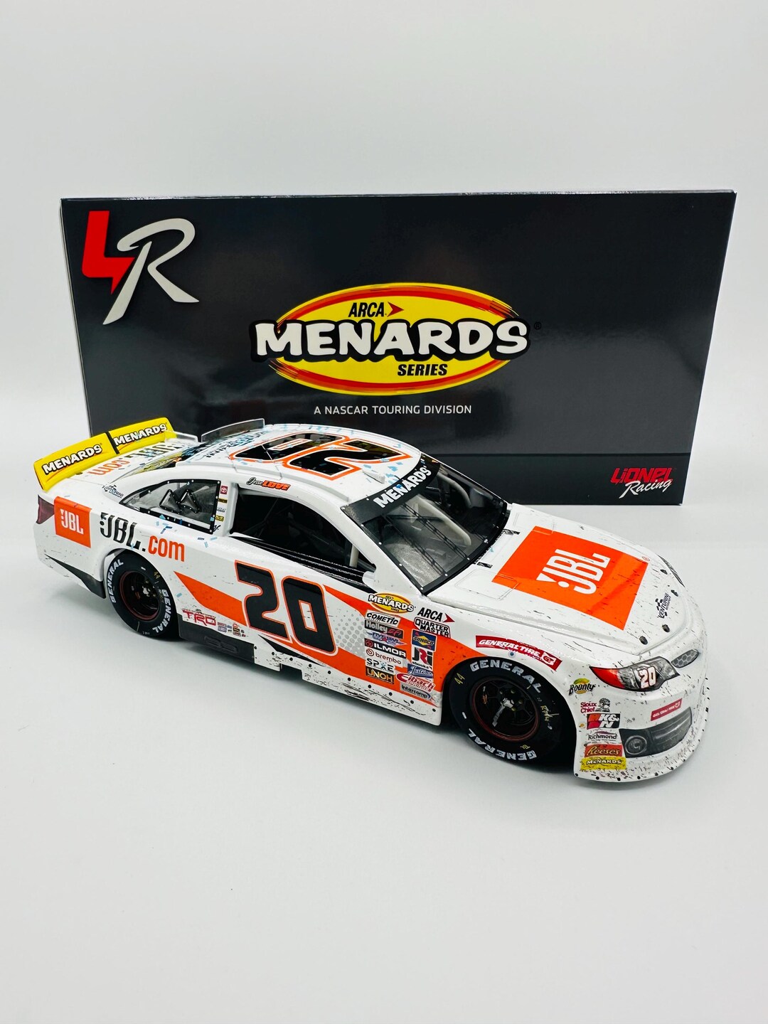 Jesse Love Jr. 2023 20 JBL NASCAR ARCA Menards Series Champion 1:24 ...