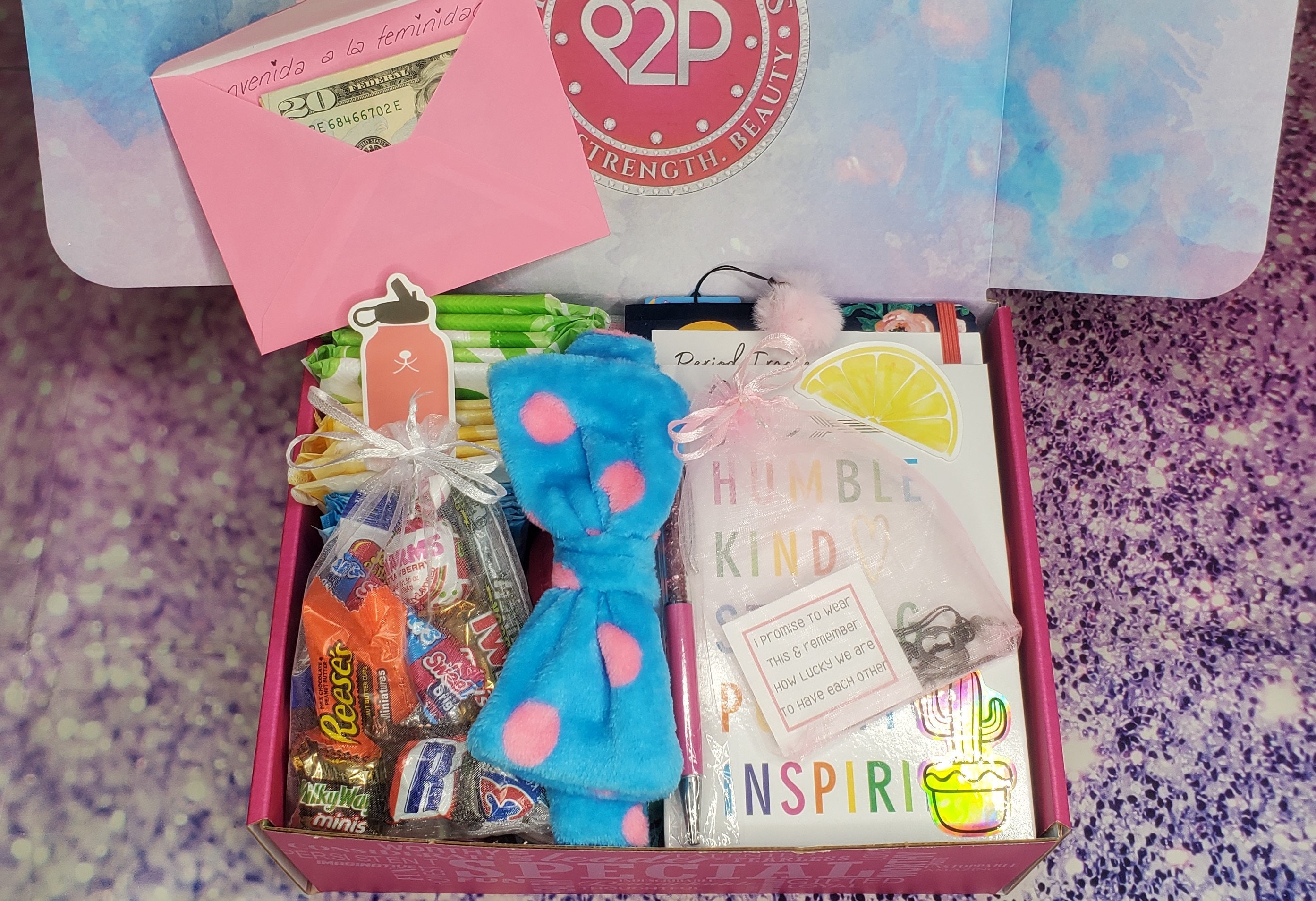 Ultimate Period Kit W Gift Card/cash Gift 55 Items Personalized Gift ...