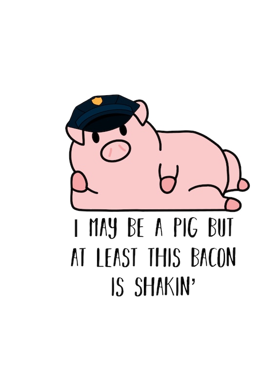 Funny Police Stickers