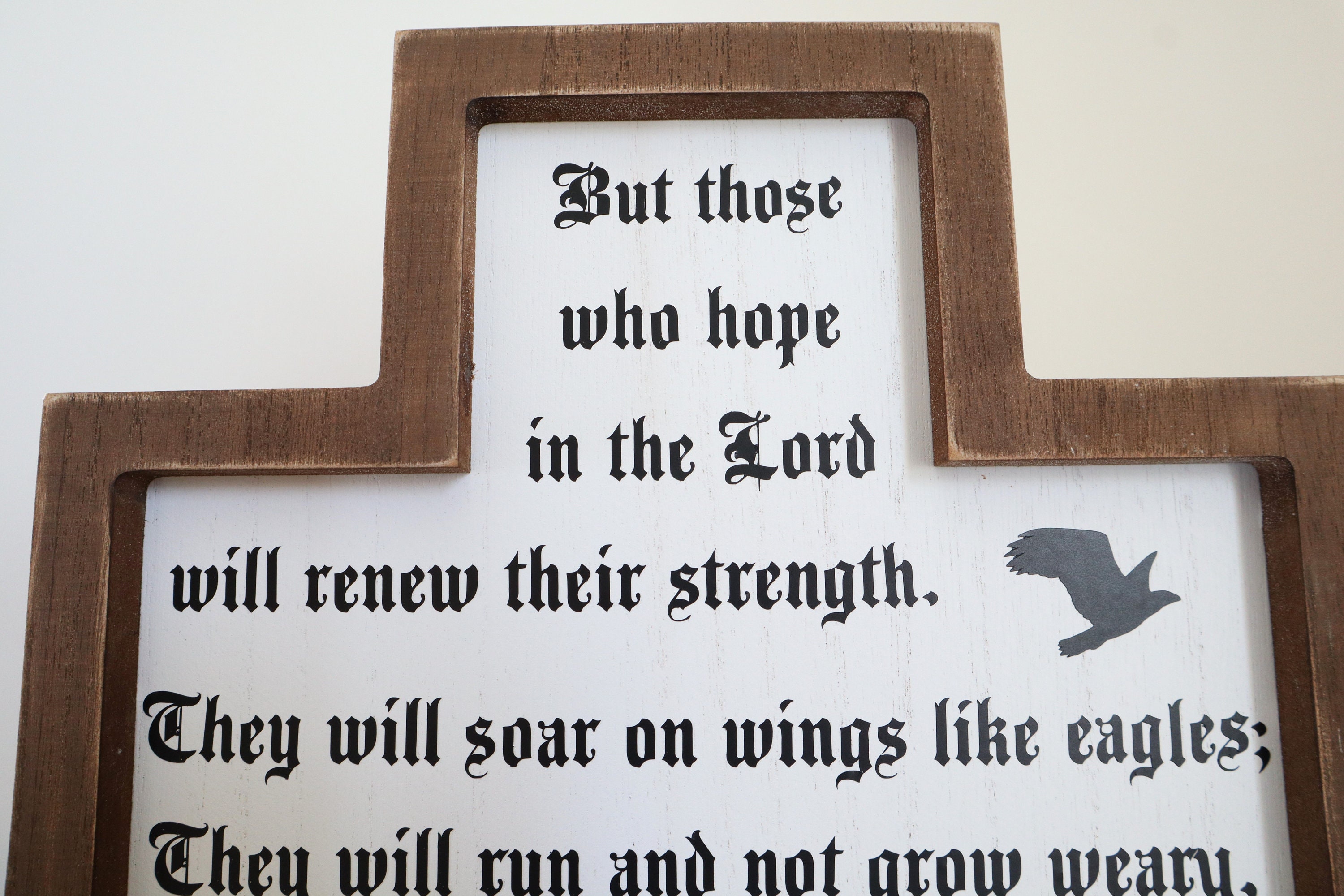 Wooden Cross Signs - Etsy