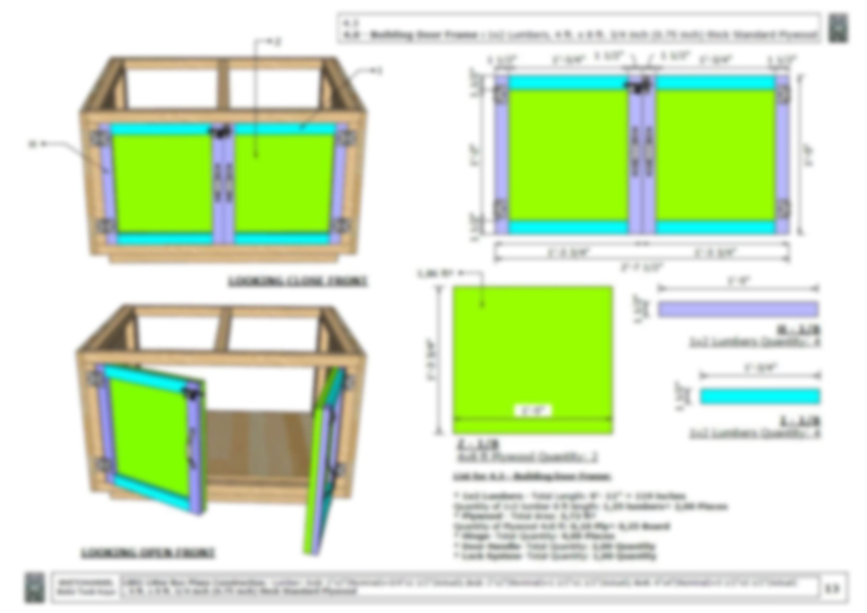 DIY Outdoor Catio Litter Box Plans, Weather-sheltered Cat Litter ...