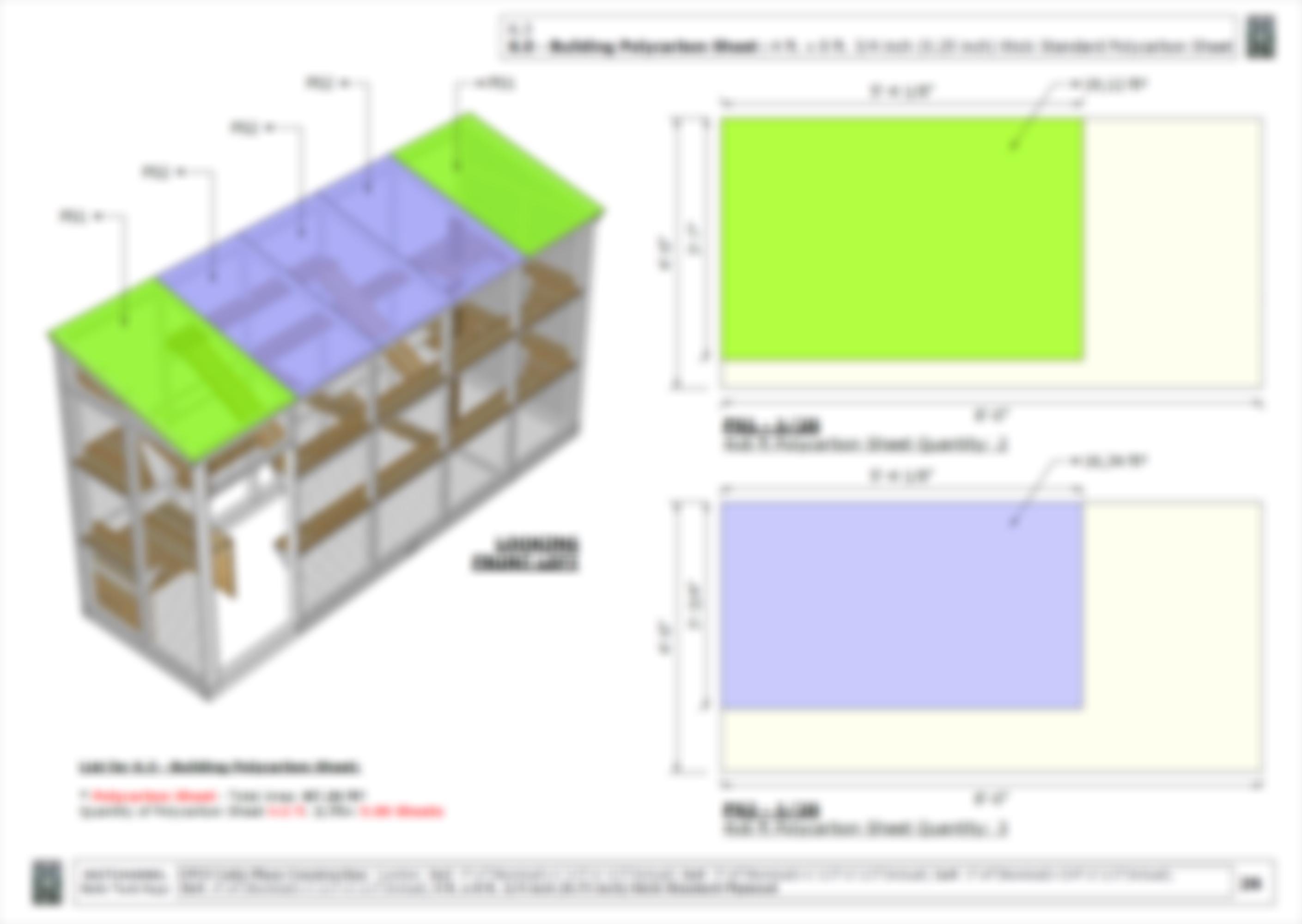 DIY 5×16 Catio Plans, Wall-attached Covered Outdoor Cat Enclosure With ...
