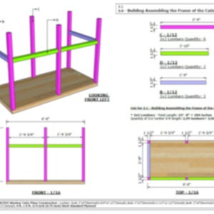 DIY 2x4 Ft Window Catio Plans, Outdoor Cat Enclosure for Fresh Air and ...