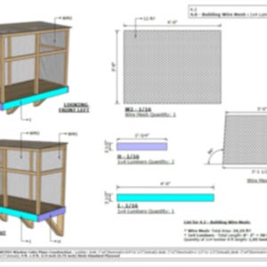 DIY 2x4 Ft Window Catio Plans, Outdoor Cat Enclosure for Fresh Air and ...