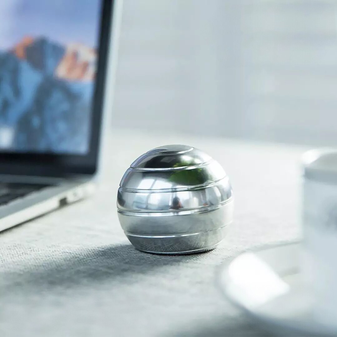 Office Harmony Spinner: New Job Gift Gold Desk Accessory - Etsy