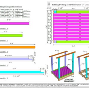 DIY Firewood Shed Plan, Open-air Wood Storage, Weather-resistant Timber ...