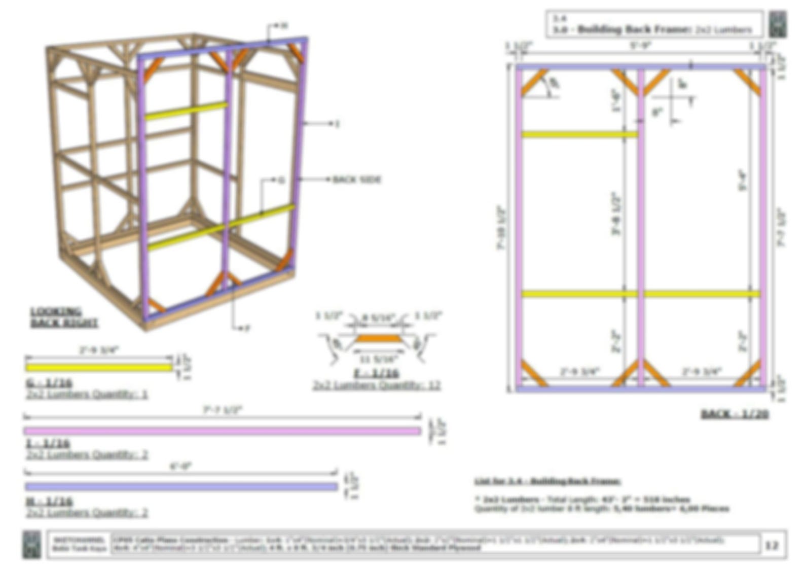 DIY Freestanding Catio Plans, 6x6 Outdoor Cat House With Full Wire Mesh ...