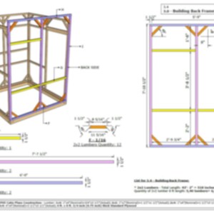 DIY Freestanding Catio Plans, 6x6 Outdoor Cat House With Full Wire Mesh ...