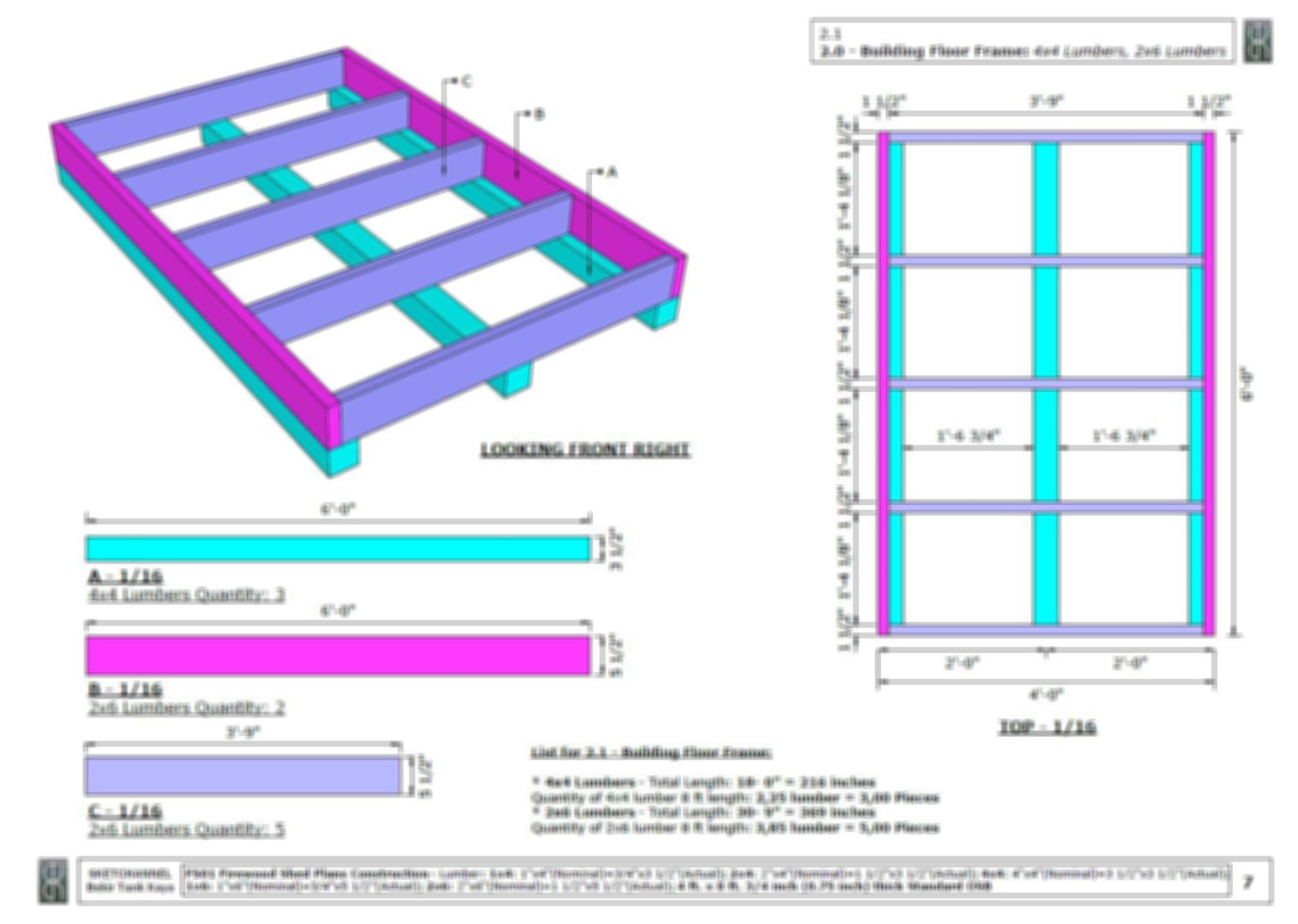 DIY 4x6 Ft Timber Firewood Shed Plans, Open-front Storage for Logs ...