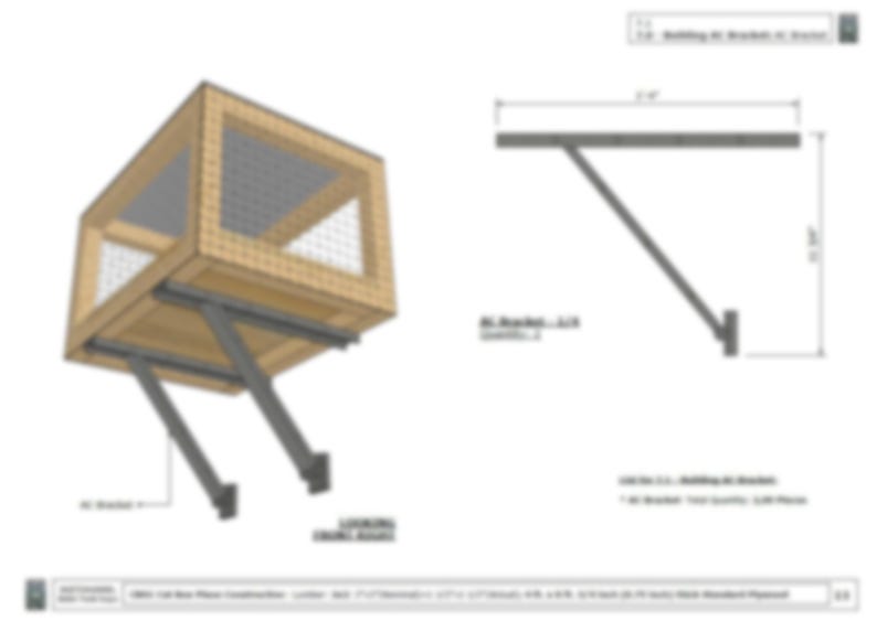 Compact Cat Window Box Plans, DIY Outdoor Enclosure (PDF) - Etsy
