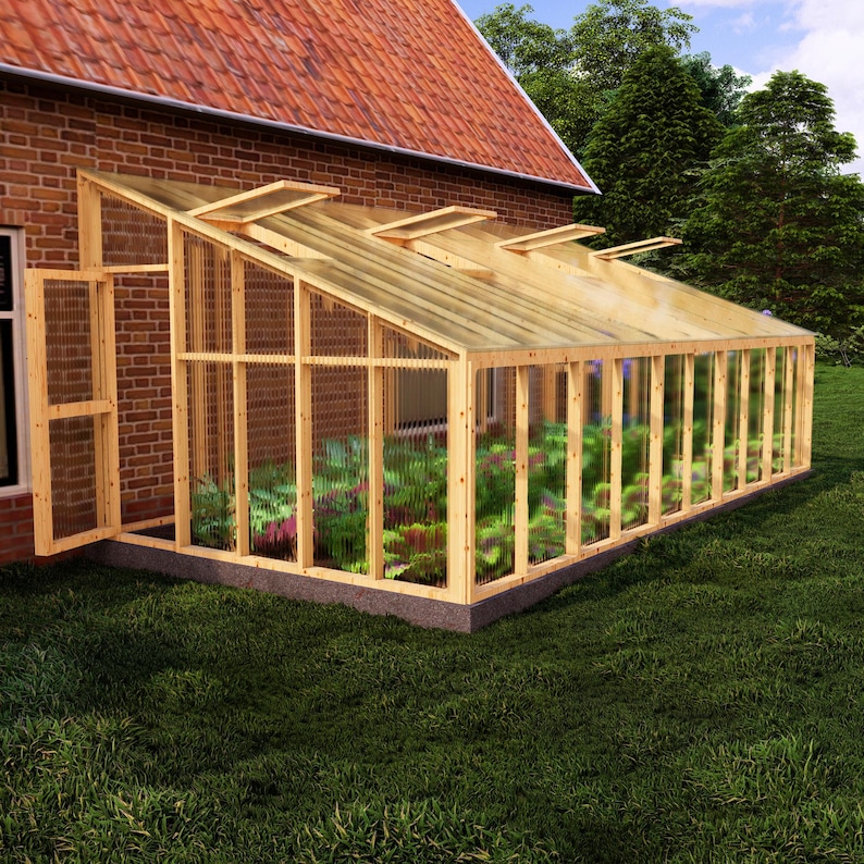 Amazing Diy Lean To Greenhouse Gallery