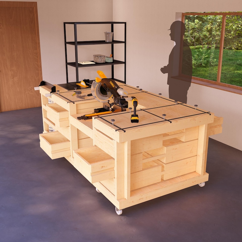 Workbench Organizer - Etsy
